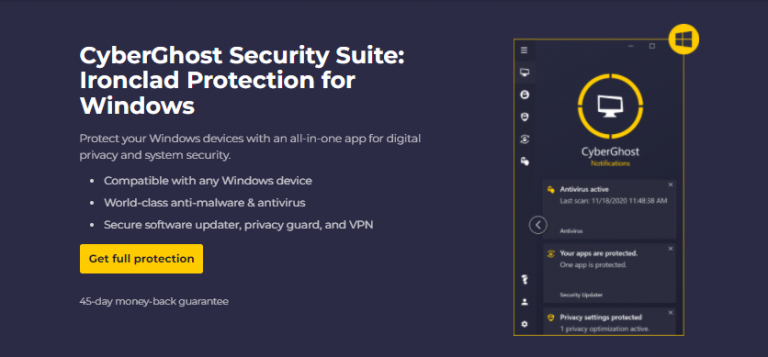 Honest CyberGhost Security Suite Review - SecureBlitz Cybersecurity