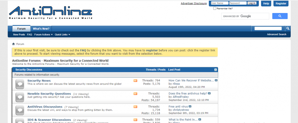 25 Best Cybersecurity Forums To Join Right Now