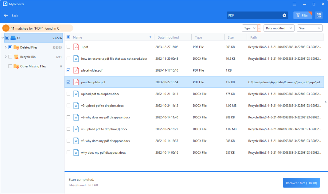 MyRecover Review: Windows File Recovery Software - SecureBlitz ...