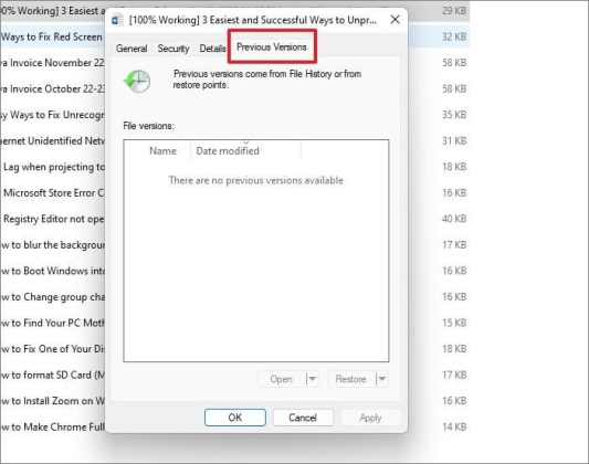 How to Recover an Accidentally Saved Over Word Document? - SecureBlitz ...